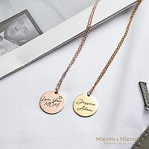 MignonandMignon Combined Birth Flower Necklace Personalized Gift For Mom Multiple Flowers Jewelry Custom Necklace For Women Mothers Day Gift - XLCN-MFL