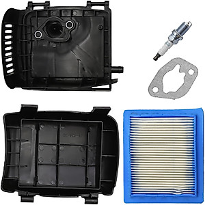 SYOWADA 14 743 03-S Air Filter Cover Kit Replacement for Kohler XT650 XT675, XT650-3021 Air Filter Cover Base Cleaner Kit Replacement for Husqvarna Toro 22" Recycler Lawn Mower