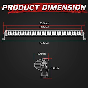 Lumimotor 30" Light Bar + 3x2 LED Pods