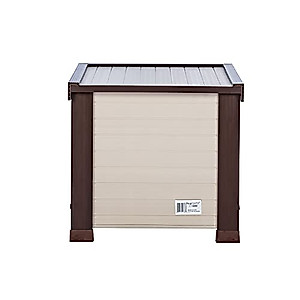 New Age Pet ECTH350 ecoFLEX Albany Outdoor Feral Cat House, Multicolor