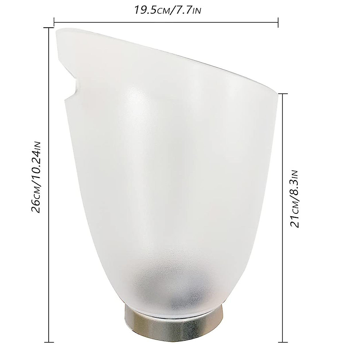 PeSandy LED Ice Bucket, 4L Large Capacity Wine Ice Bucket Drink Containers with Multi Colors Changing for Party/Home/Bar, Waterproof Champagne Retro Wine Drink Beer Beverage Ice Bucket Battery Powered