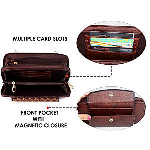 The Clownfish Women's Wallet Handbag(Yellow)