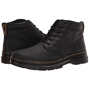 Dr. Martens unisex adult Lace Fashion Boot, Black Wyoming, 11 Women 10 Men US