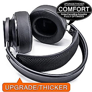 Sixsop Replacement Earpads for Fidelio X2HR X1S X2 X3 Over-Ear Headphones (Leather)