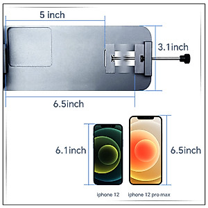 HengTianMei Cell Phone Screen Separator with Strong Suction Cups, no Heating Cell Phone Screen Removal Tools, Used to Separate The LCD Screen and Glass Back Cover of The Phone, for Samsung iPhone