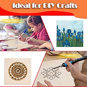 12 Pack Basswood Sheets for Crafts-12 x 12 x 1/8 Inch- 3mm Thick Plywood Sheets with Smooth Surfaces-Unfinished Squares Wood Boards for Laser Cutting, Wood Burning, Architectural Models, Staining