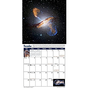 The Universe 2023 Astronomy Wall Calendar: Images from NASA's Hubble Space Telescope (12"x12")
