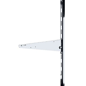 14 inch Chrome Knife Bracket for Slotted Standard - 1 inch slots 2 inch on center - Pack of 6