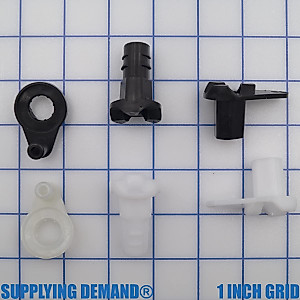 Supplying Demand 5303918455 240537101 Refrigerator Door Adjustable Hinge Replacement Kit