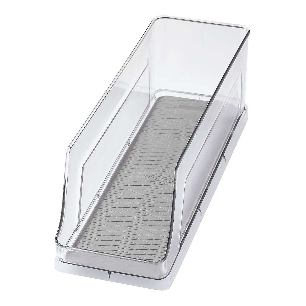 Copco Can Fridge Bin, 17.2x5.6x5.6-Inch, Clear