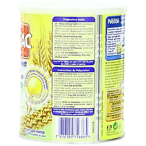 Nestle Cerelac, Honey and Wheat with Milk (From 12 Months), 14.11-Ounce Cans (Pack of 4)