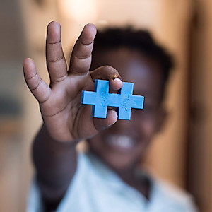 Plus Plus Big - Instructed Play Set - Mega Maker Triceratops - 67 Piece Construction Building STEM | STEAM Toy, Interlocking Large Puzzle Blocks for Toddlers and Preschoo