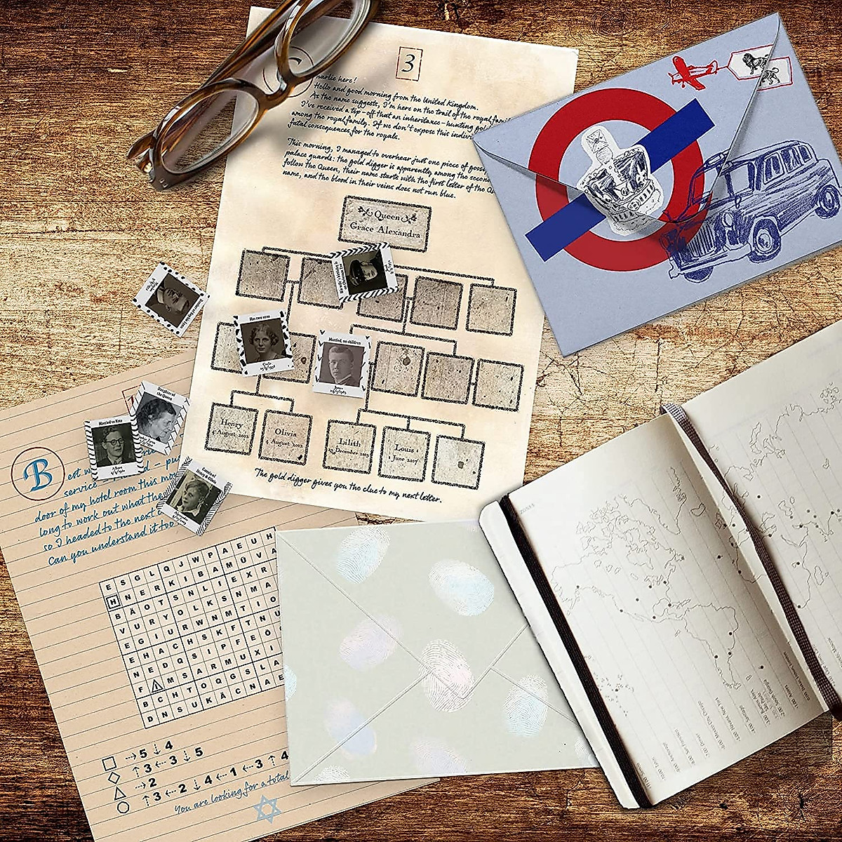 Hidden Games - Professor Charlie's World Tour - Advent Calendar - a Puzzle Game in 24 Episodes (English Edition)