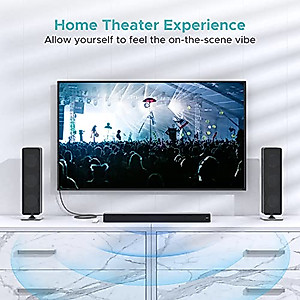 Warrky Optical Audio Cable, 20ft Optical Cable [Braided, Slim Metal Case, Gold Plated Plug] Digital Audio Fiber Optic Cable Toslink, Compatible with Sound Bar, TV, Samsung, Vizio, Bose, LG, Sony