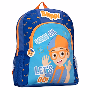 Blippi Kids Backpack Blue