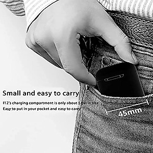 VANZO Wireless Bluetooth Earbuds, True Wireless Stereo Headsets in-Ear, 30H Playtime & Wireless Charging Case, Built-in Mic Earphones Premium Sound, Touch Control, IPX5 Waterproof Sport Headphones