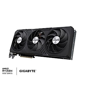 GIGABYTE Radeon RX 7900 XTX Gaming OC 24G Graphics Card, 3X WINDFORCE Fans, 24GB 384-bit GDDR6, GV-R79XTXGAMING OC-24GD Video Card