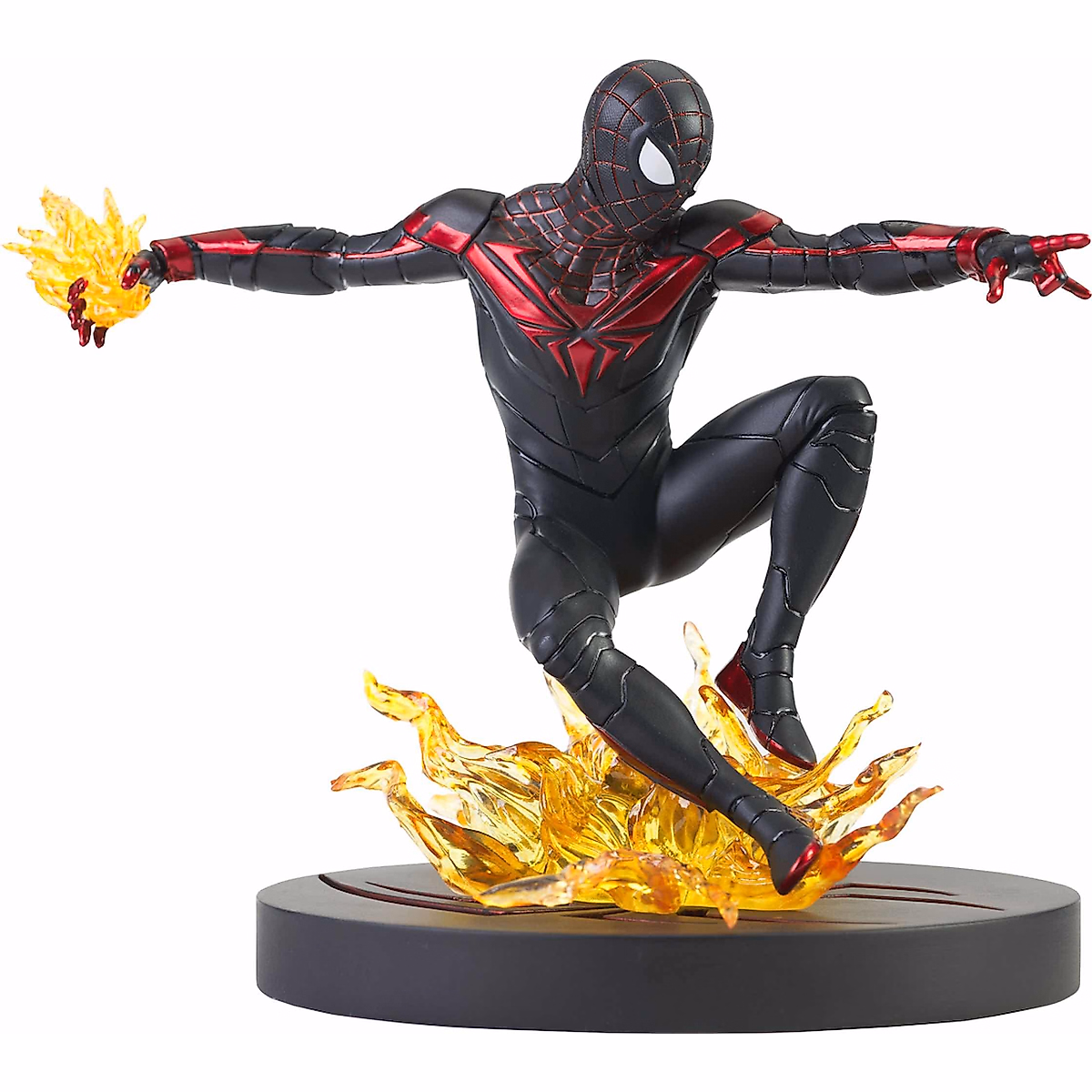 Diamond Select Toys Marvel Gallery: Miles Morales (PlayStation 5 Version) PVC Statue, Multicolor
