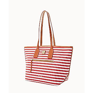 Dooney & Bourke Sullivan Coated Cotton Tote (Red)