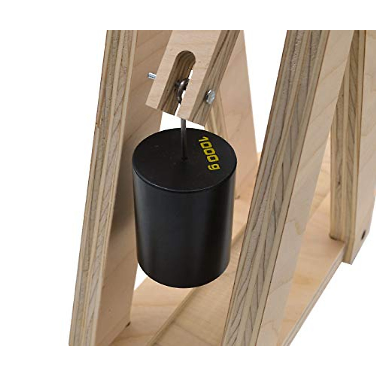 Premium Large Trebuchet DIY Kit - 21" Beam Arm Launches up to 30 Feet! - STEM Learning - Explore Gravitational Potential Energy, Projectile Motion & Energy Transformation - Garage Physics by Eisco