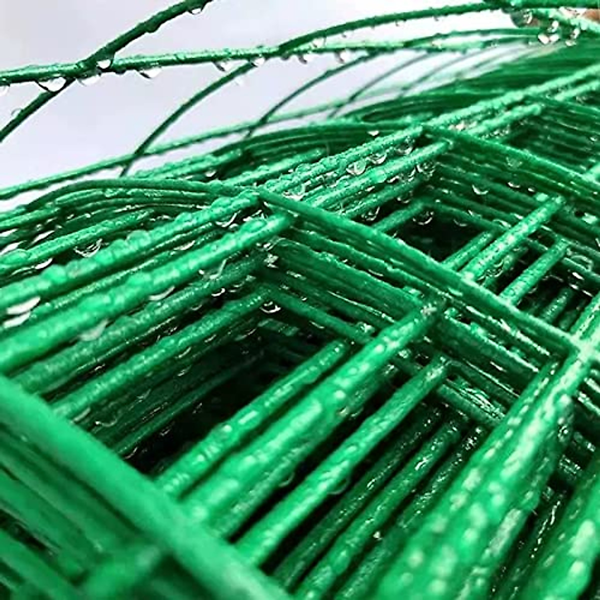 MZEER Wire Mesh Fence, 6cm Mesh Size 2.3Mm / 2.5Mm / 3.0Mm, Fixed with Ties, for Poultry, Small Animals, Bird Protection, Yard Fencing, Etc (Color : 1.2mx30m, Size : 2.3m)