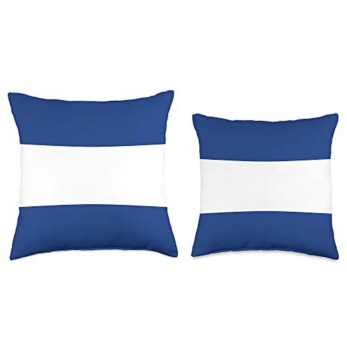 Beach Home Coastal Collection Nautical Signal Flag Code Maritime International Letter J Throw Pillow, 18x18, Multicolor