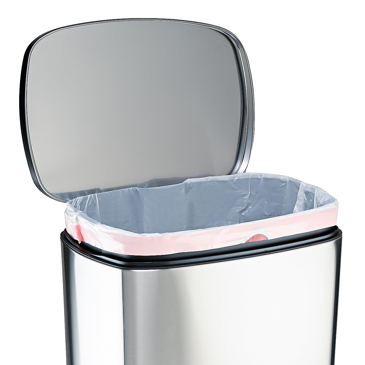 Amazon Basics Flextra Tall Kitchen Drawstring Trash Bags, Fresh Scent, 13 Gallon, 120 Count