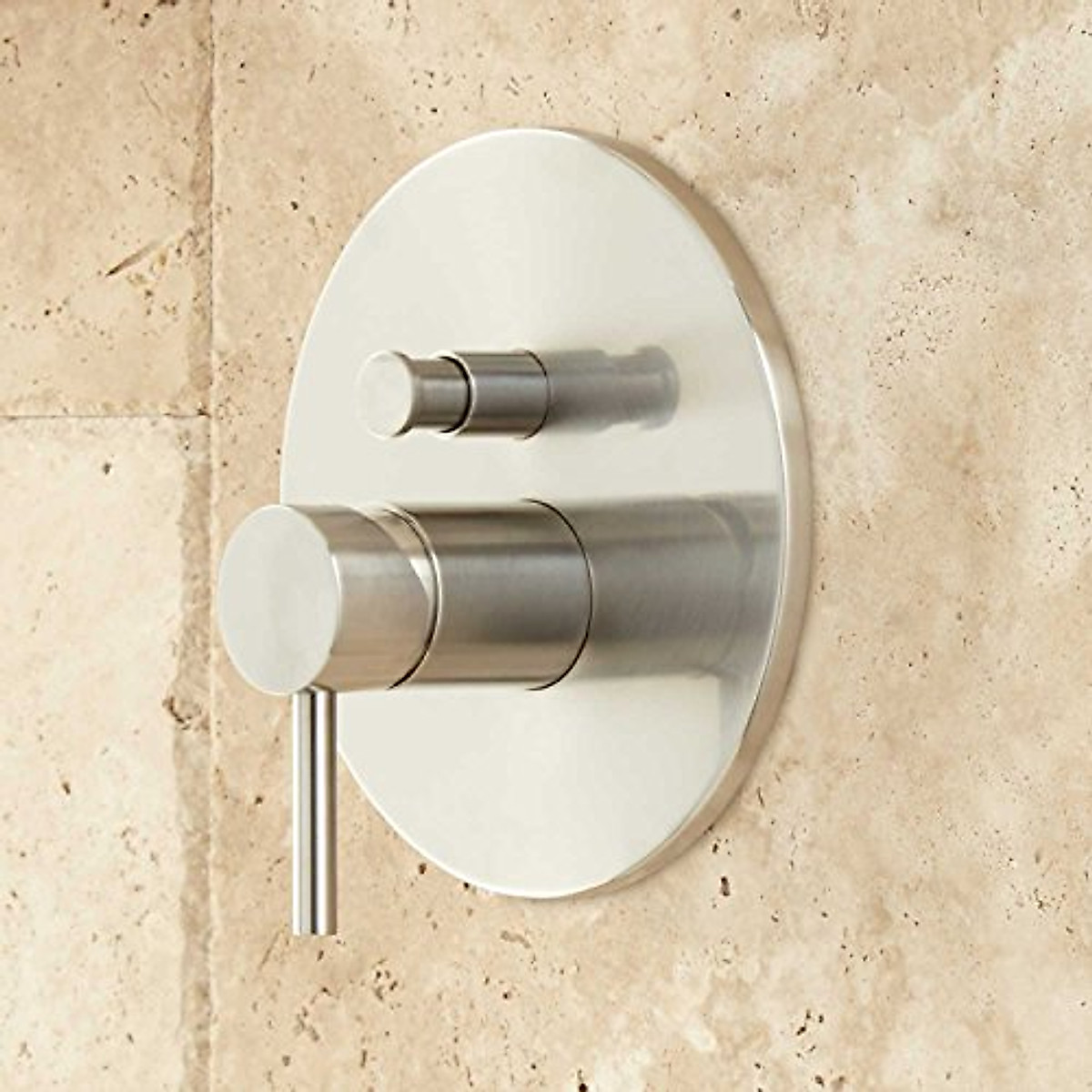 Signature Hardware 931419 Lattimore Shower System with Rainfall Shower Head and Hand Shower - Rough In Included