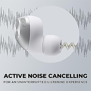 Technics HiFi True Wireless Multipoint Bluetooth Earbuds II, Active Noise Cancelling, 3 Device MultiPoint Connectivity, Impressive Call Quality, LDAC Compatible, EAH-AZ40M2-S (Silver)