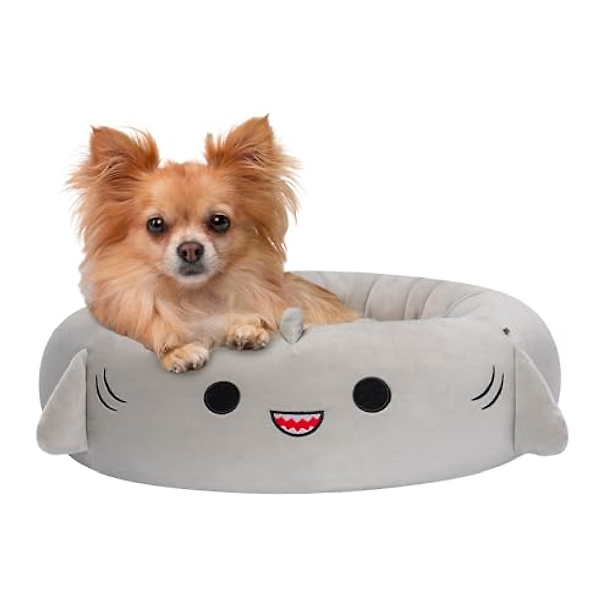Squishmallows 24-Inch Gordon Shark Pet Bed - Medium Ultrasoft Official Squishmallows Plush Pet Bed