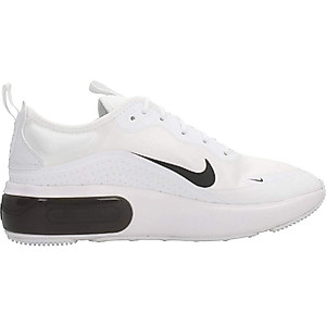 NIKE Women's Running Shoe, White Black, 7.5 US