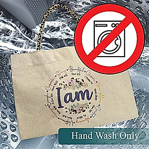 Macorner Cotton Tote Bag Gifts for Women - Mothers Day & Birthday Gift For Mom Friends Women Her Wife Coworkers Sister - Nurse Teacher Bag Gifts - Inspirational Religious Christian Gifts for Women