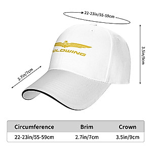 Goldwing Hats Rock Unisex Casquette White