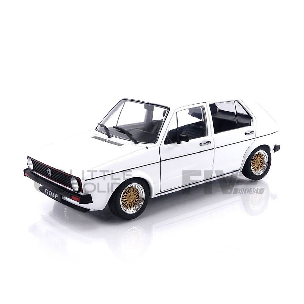 Solido 1800211 Miniature Collection Car, White Custom