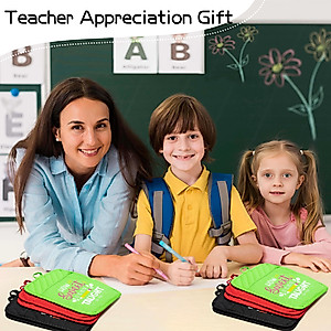 R HORSE 10Pcs Teacher Appreciation Pot Holders Gifts Funny Potholders Microwave Oven Mitt Hot Pads Thank You for Teachers Holders End of The Year Teacher Gift for Kitchen Cooking Baking Lovers