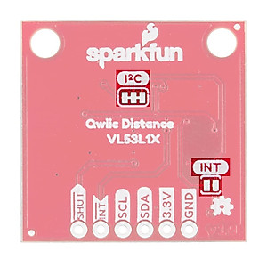 SparkFun Distance Sensor Breakout - 4 Meter, VL53L1X - (Qwiic) - Next Generation ToF Sensor Module - Operating Voltage 2.6V - 3.5V - 1mm Precision - +/-5mm Accuracy - Minimum Read Distance 4cm