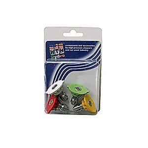 MTM Hydro 17.0580 QC Hydrojet SS 8.0 Power Washer Tips 4 Pack