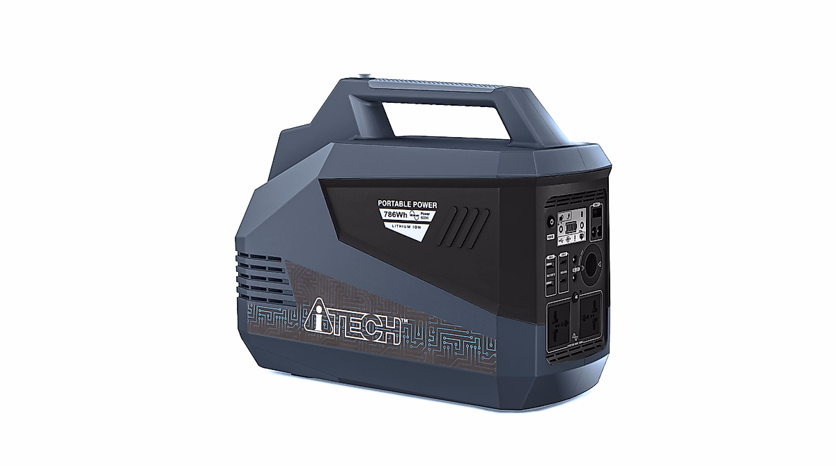 A-ITECH 786 Wh Portable Power Station 600W, Lithium Battery Capacity ...