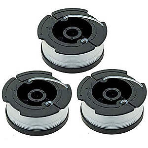 LBK 0.065" Spool for BLACK+DECKER String Trimmers (Replacement Autofeed Spool), compatible with BLACK+DECKER AF-100,3-Pack