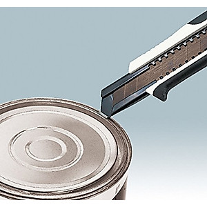 TAJIMA Utility Knife - 3/4" 7-Point Premium Cutter Series Snap Blade Box Cutter with Auto Lock & Razar Black Blade - DFC561N