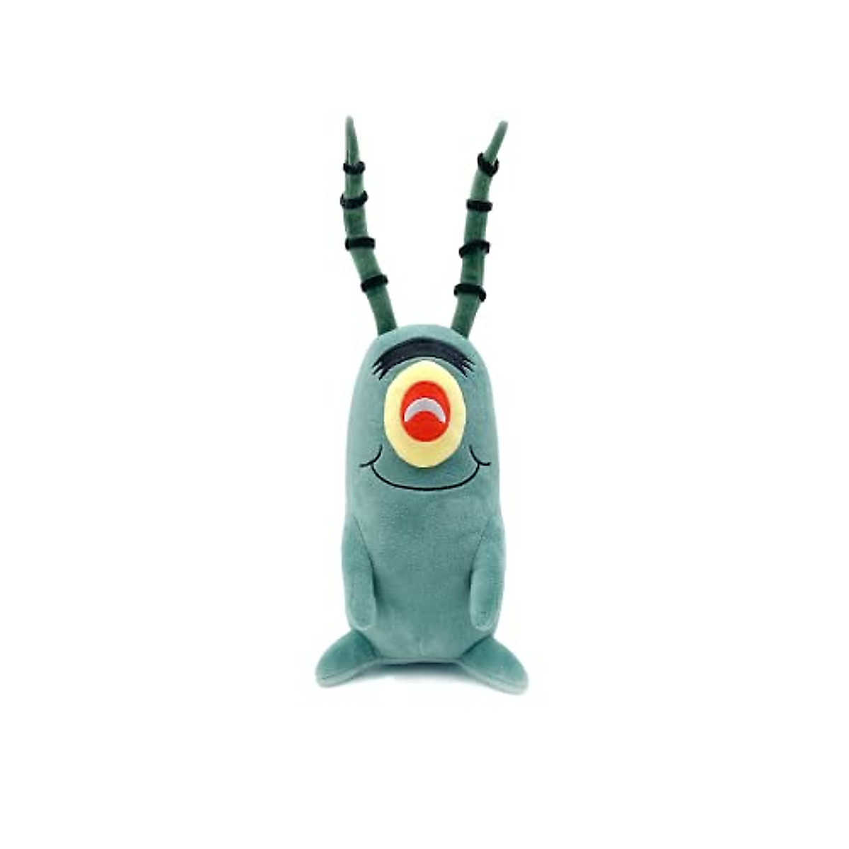 Youtooz Plankton Sitting Plush 9" Inch, Spongebob Official Licensed Plankton Stuffed Plushie, Plankton the Chum Bucket from Spongebob Squarepants