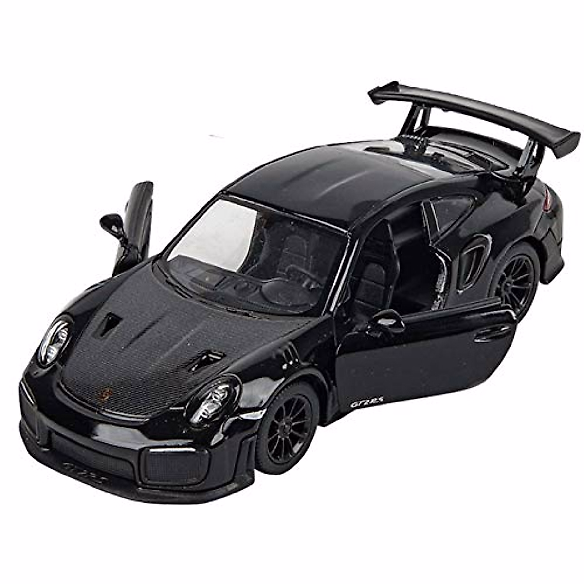 KiNSMART - 1/36 Scale Model Compatible with Porsche 911 GT2 RS (Black)