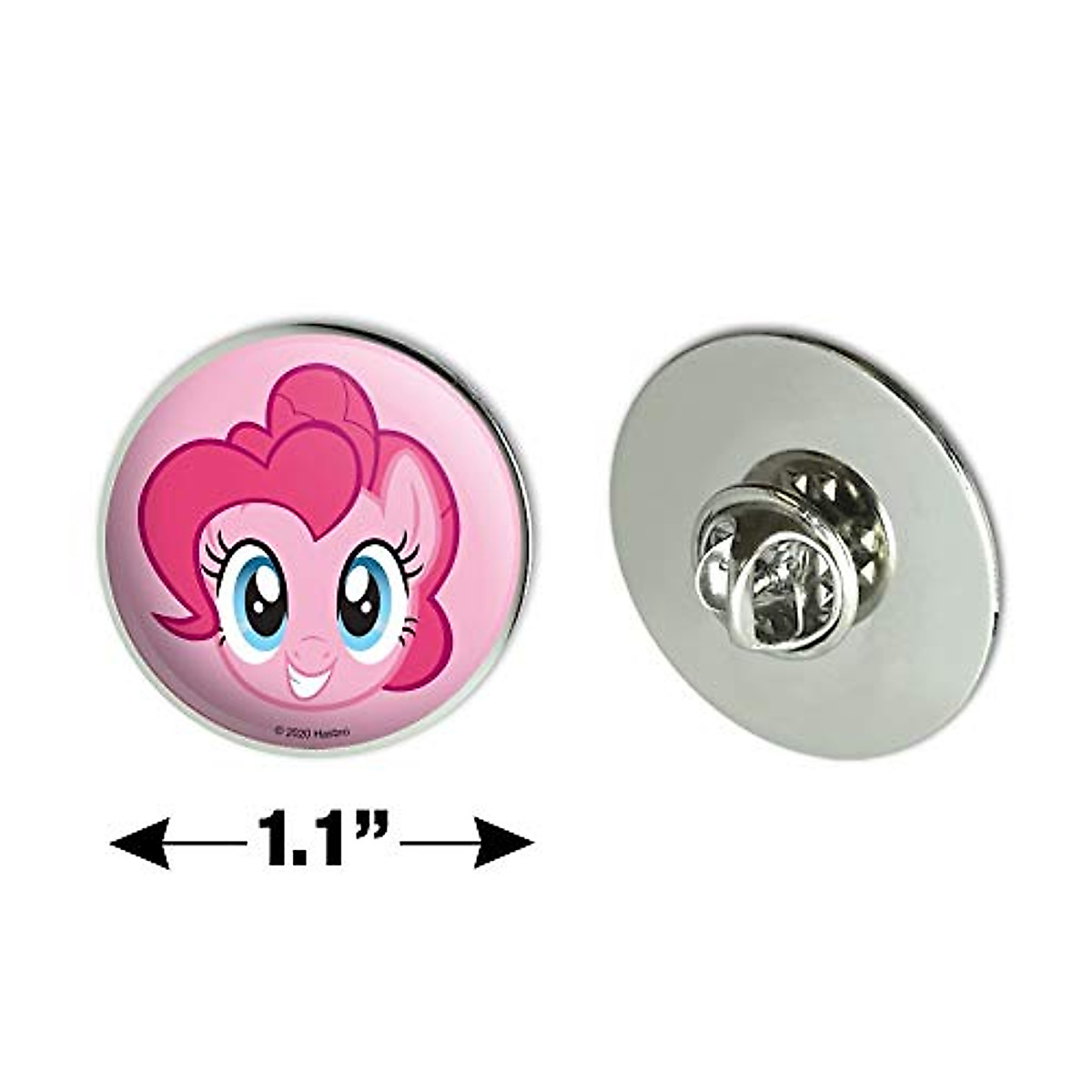 My Little Pony Pinkie Pie Face Metal 1.1" Tie Tack Hat Lapel Pin Pinback
