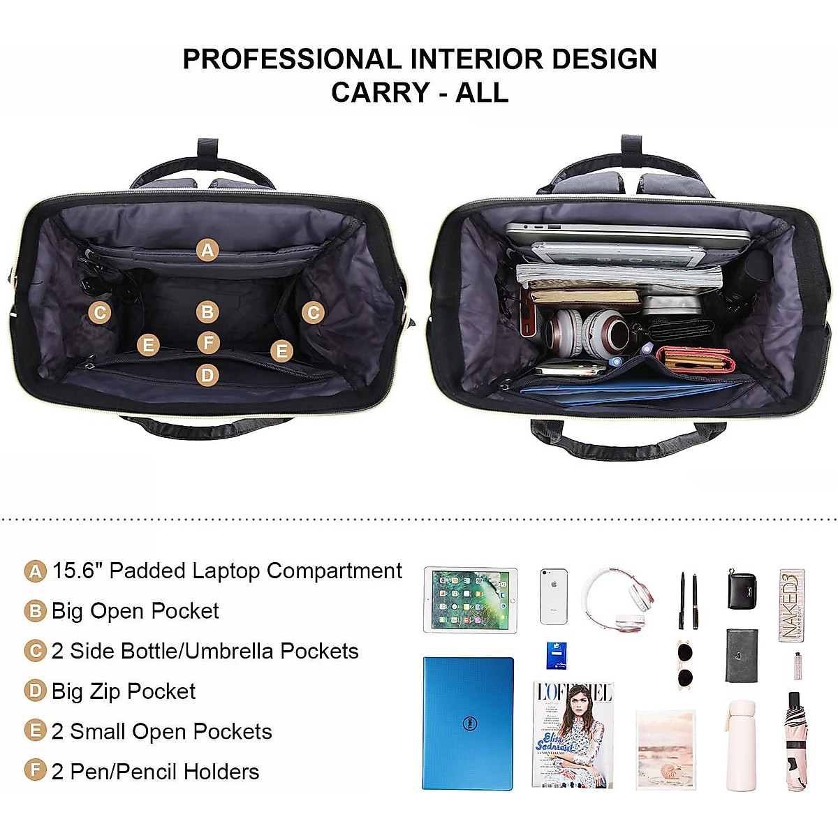 LOVEVOOK College Laptop Backpack, 15.6 Inch Travel Backpack for College, Waterproof Work Backpack Woman for Teacher Nurse Anti-theft Travel Back Pack, Gifts for Women, Leopard