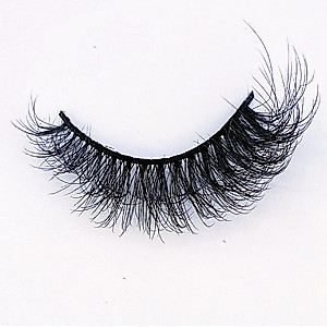 HBZGTLAD New 10 Pairs 3D Mink Lashes False Eyelashes Handmade Wispy Fluffy Long Lashes Natural Eye Makeup Tools Eye Lashes(6D46)