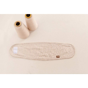 SUPVOX 4pcs Infant Belly Bands Infant Umbilical Belts Toddler Belly Protection Wraps Cotton Adjustable Navel Protectors (Random Color)