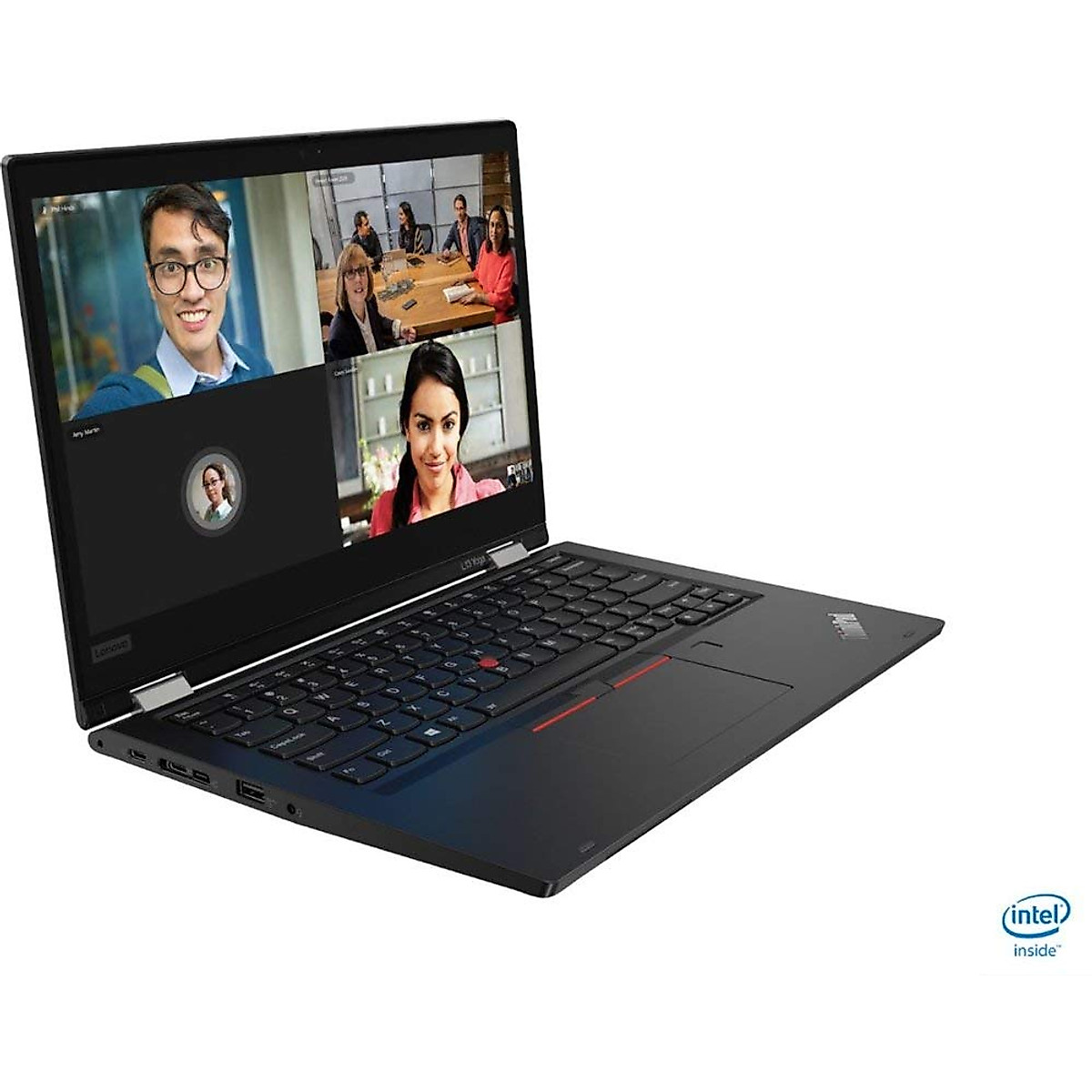Lenovo 2020 Flagship ThinkPad L13 Yoga 2-in-1 Business Laptop, 13.3" FHD IPS Touchscreen, 10th Gen Intel 4-Core i5-10210U(>i7-8550U), 8GB DDR4 256GB SSD, Backlit FP Pen Win + HDMI Cable