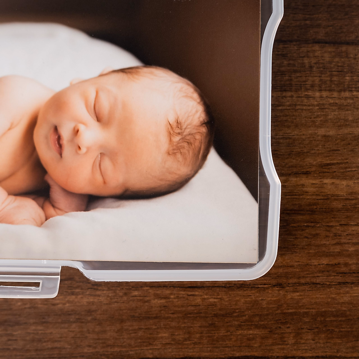 IRIS USA 4" x 6" Photo Storage Craft Keeper, Main Container with 12 Organization Cases for Pictures, Crafts, Scrapbooking, Stationery Storage, Protection and Organization, Clear, 2 Pack