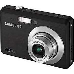 Samsung SL102 10MP Digital Camera with 3x Optical Zoom and 2.5 inch LCD (Black)