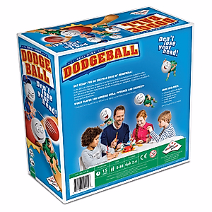 Identity Games [www.identity games.com] Dodgeball - A Fast Paced Family Game of Action and Skill - Dodge and Stack Your Dodgeballs Without Losing Your Head - Ages 8 and Up